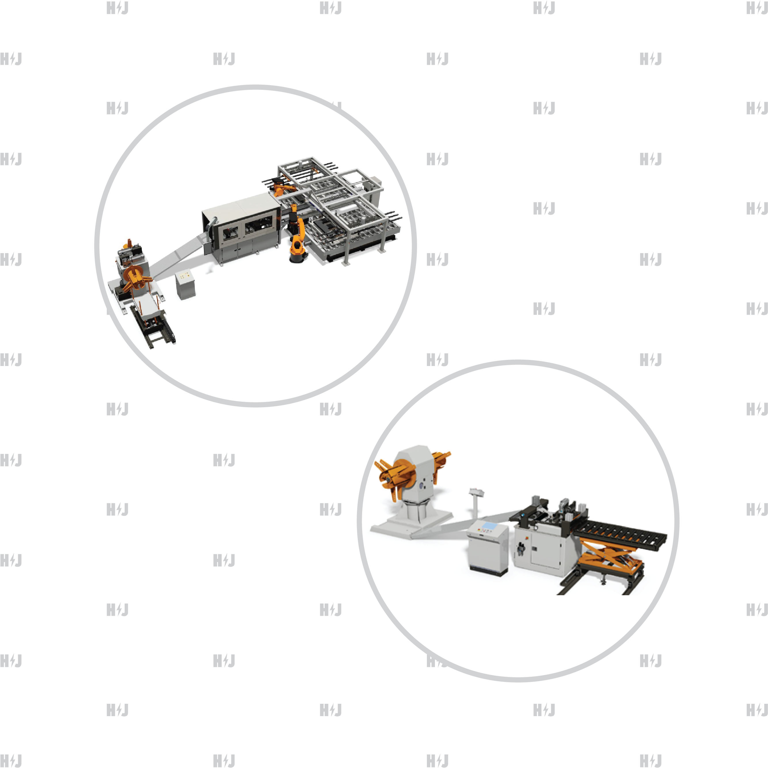 Stacked / 90 Degree Core Cutting Machines | The H-J Family of Companies